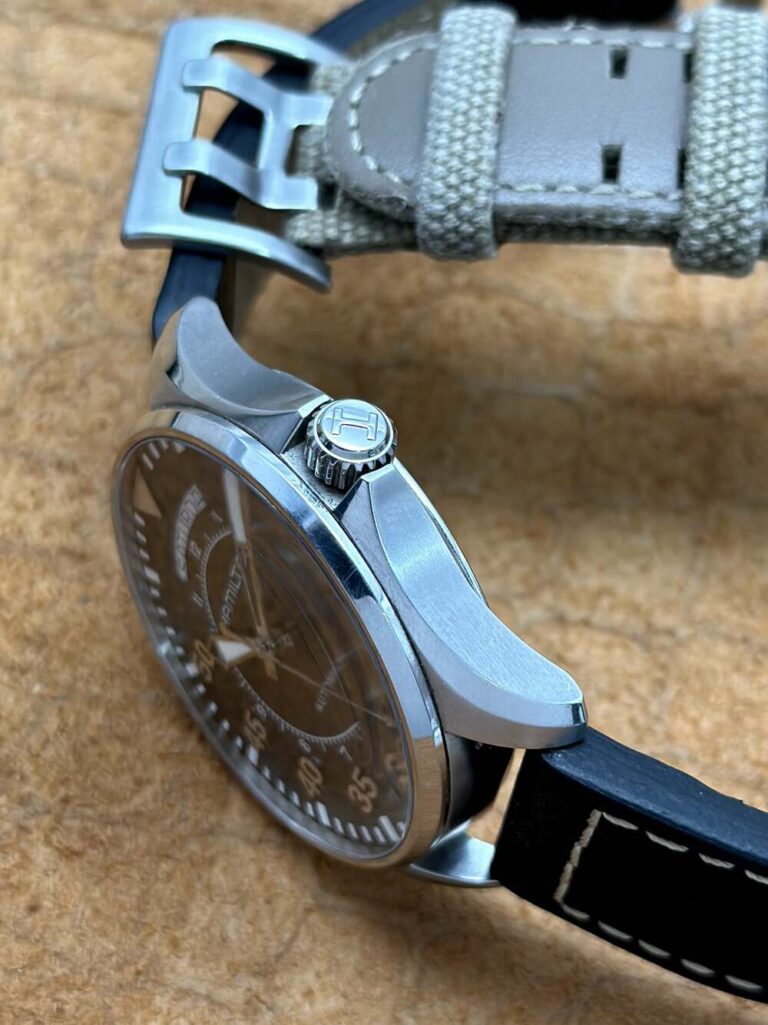 Hamilton "Interestellar" Khaki Pilot Day-Date, automático. - Relojes Club