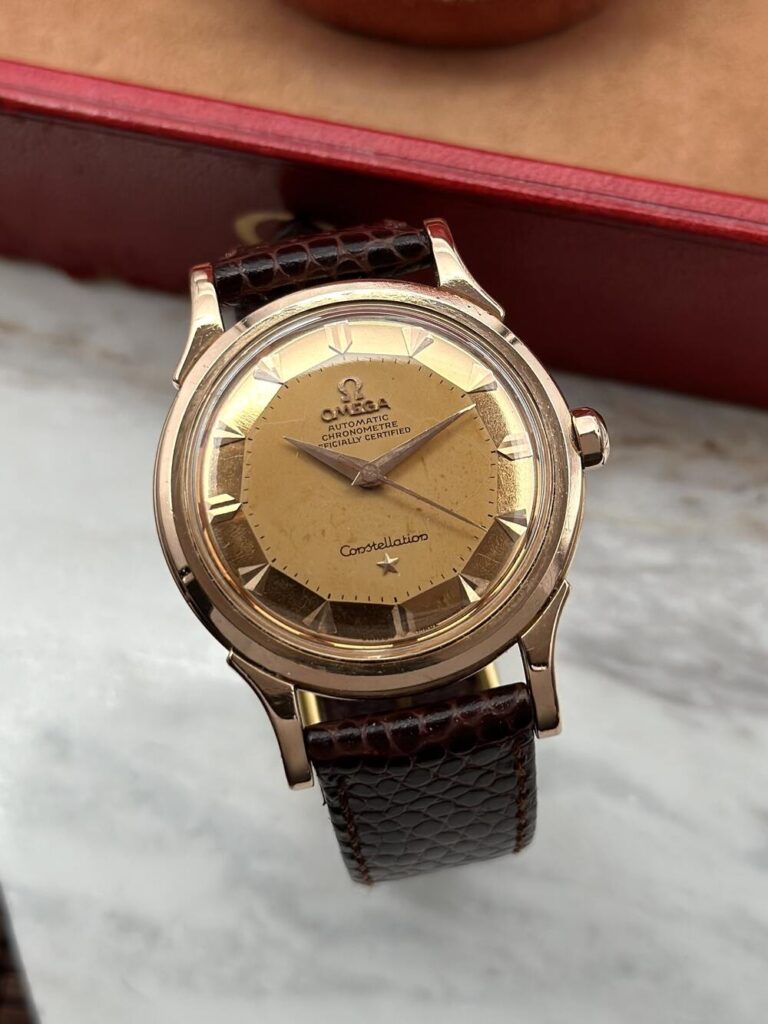Omega Constellation De Luxe 2853 oro macizo 18K, automático - Relojes Club