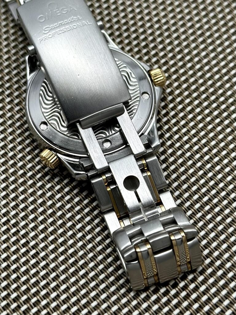 Omega Seamaster Diver 300M Two Tone Mid Size 195.1502, de cuarzo ...
