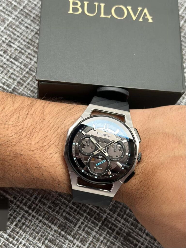 Bulova Curv Chronograph 98A161, de cuarzo - Relojes Club