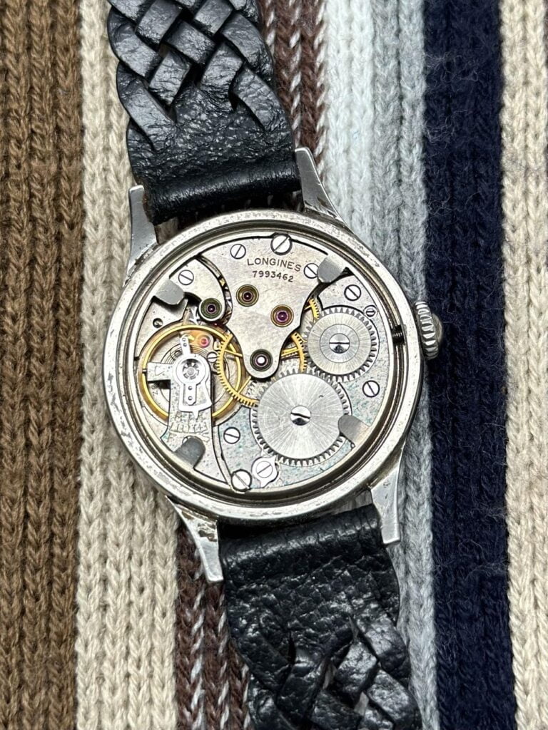 Longines vintage sub-second, a cuerda - Relojes Club