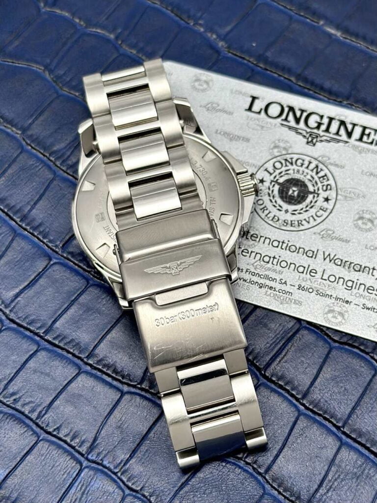 Longines HydroConquest 39 mm. Blue Dial, de cuarzo. - Relojes Club