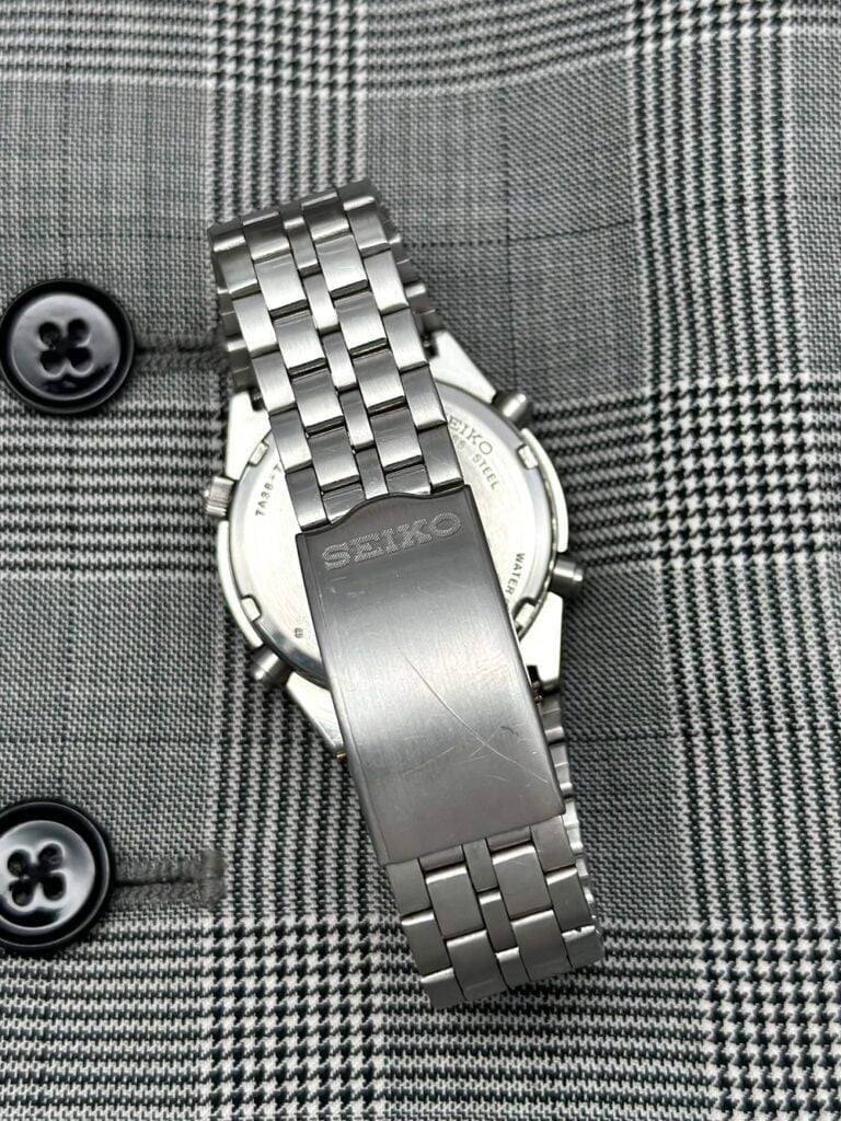 Seiko "First Ever Quartz Chronograph" 7A38 1989, de cuarzo. - Relojes Club