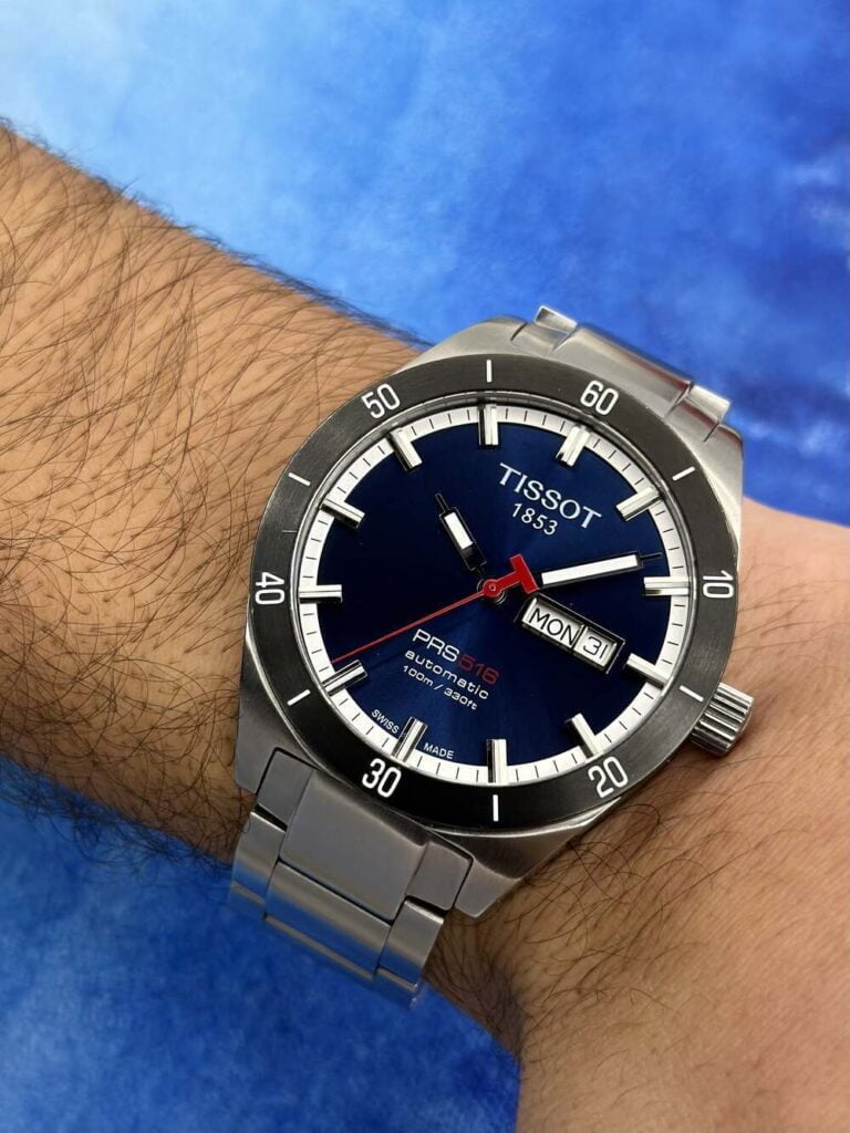 Tissot PRS516 Day Date, automático. - Relojes Club