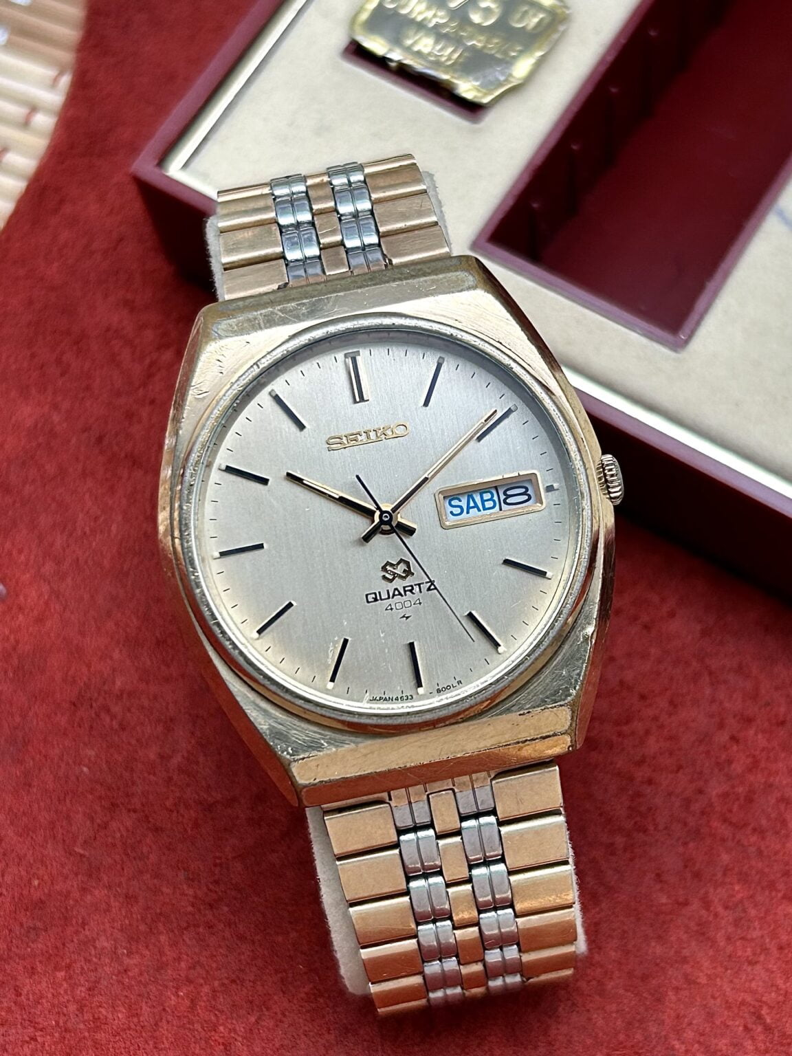Seiko 4004 Quartz, de cuarzo. - Relojes Club