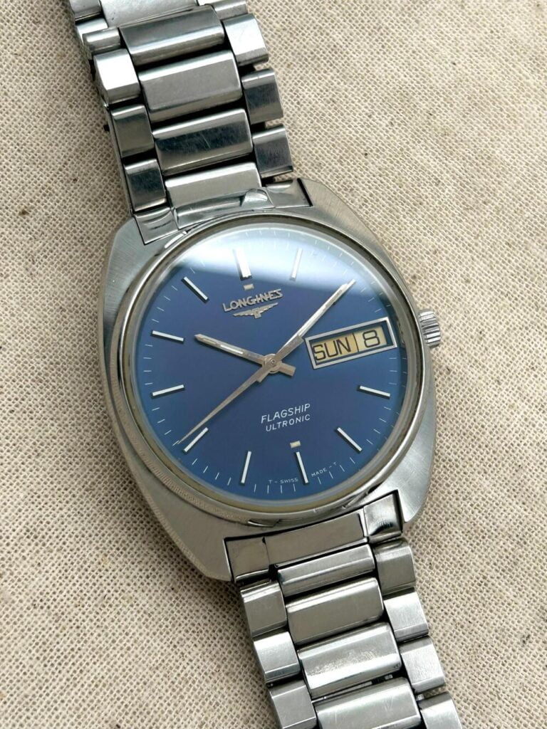 Longines Flagship Ultronic Blue Dial 1970 Tuning Fork, de diapasón ...