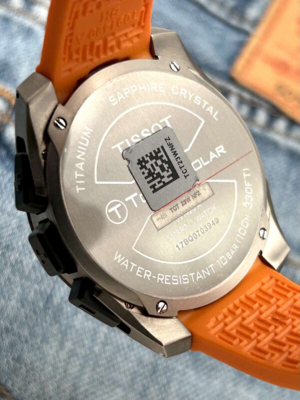 Tissot T-Touch Expert Solar Titanium Orange, solar. - Relojes Club