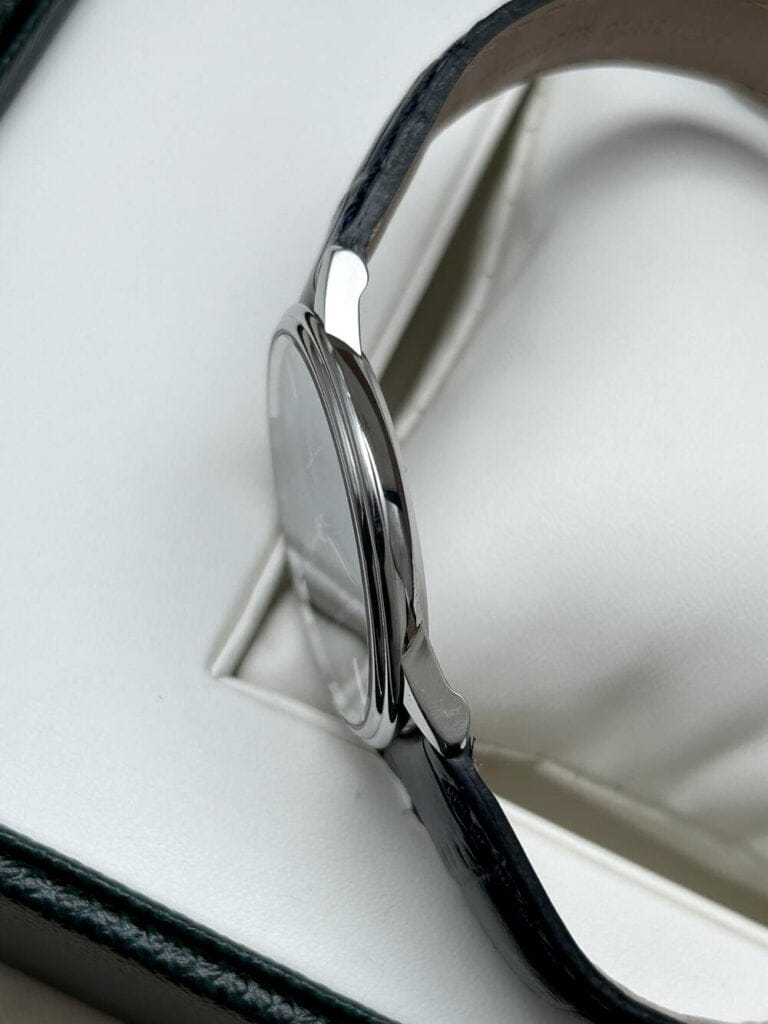 Frederique Constant Slimline Blue Dial 37 mm, de cuarzo. - Relojes Club