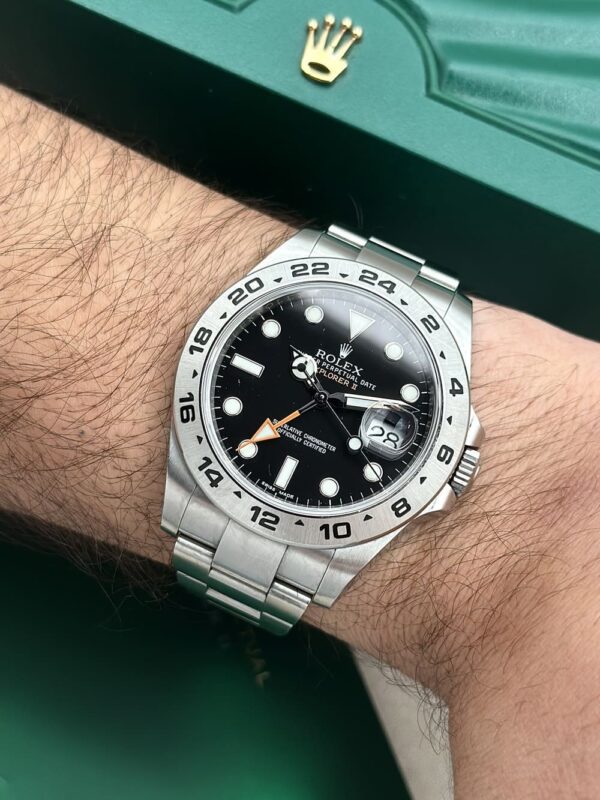 Rolex Explorer II 42 mm 216570 FULL SET 2017, automático. - Relojes Club