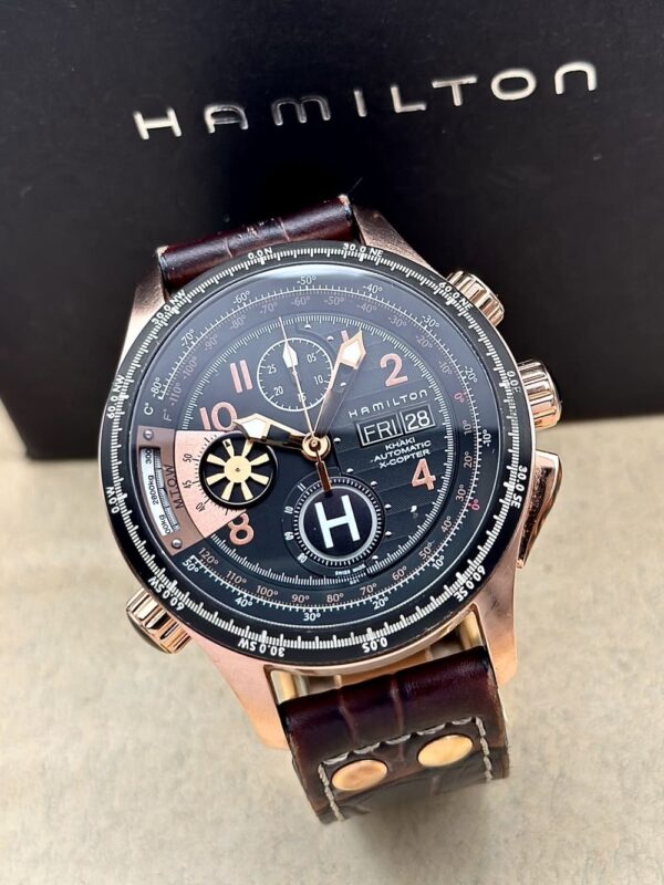 Hamilton Khaki Aviation X-Copter 44 mm H766460, automático. - Relojes Club