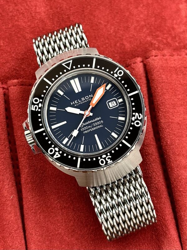 Helson Sharkmaster 1000 Blue Dial 44 mm, automático. - Relojes Club