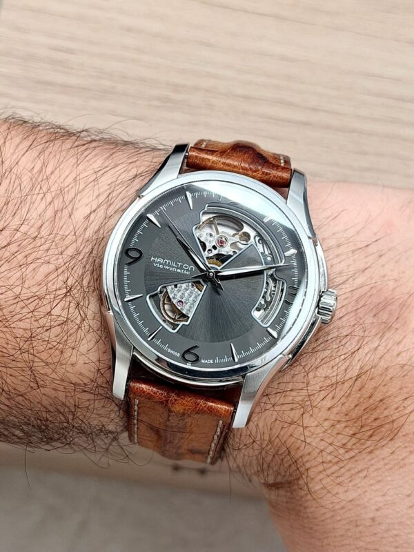Hamilton Jazzmaster Open Heart Grey Dial 40 mm FULL SET, automático ...